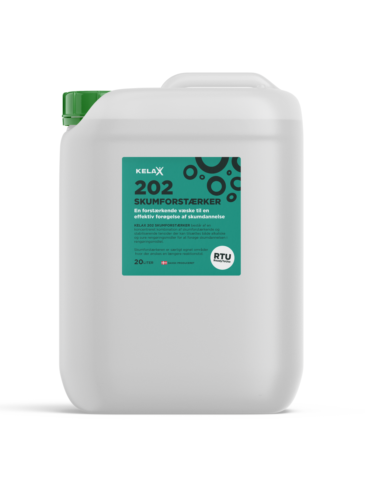KELAX 202 Skumforstærker - Rengøring og afrensning - KELAX ApS