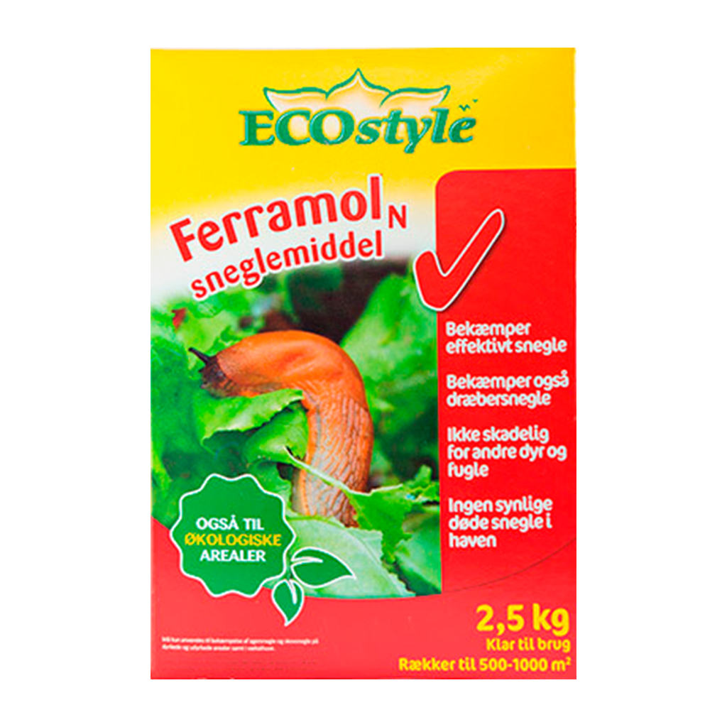 Ferramol Sneglemiddel 2,5 kg - Skadedyr - KELAX ApS