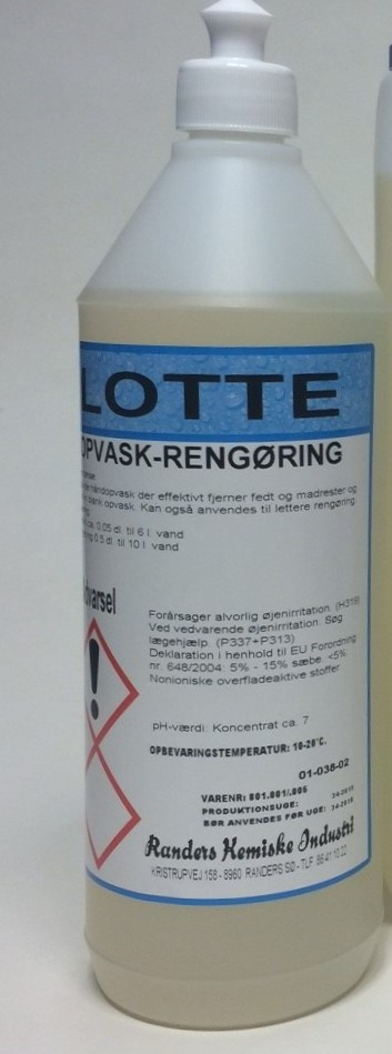 Flydende Opvaskesæbe 0,7 liter - Rengøring og afrensning - KELAX ApS