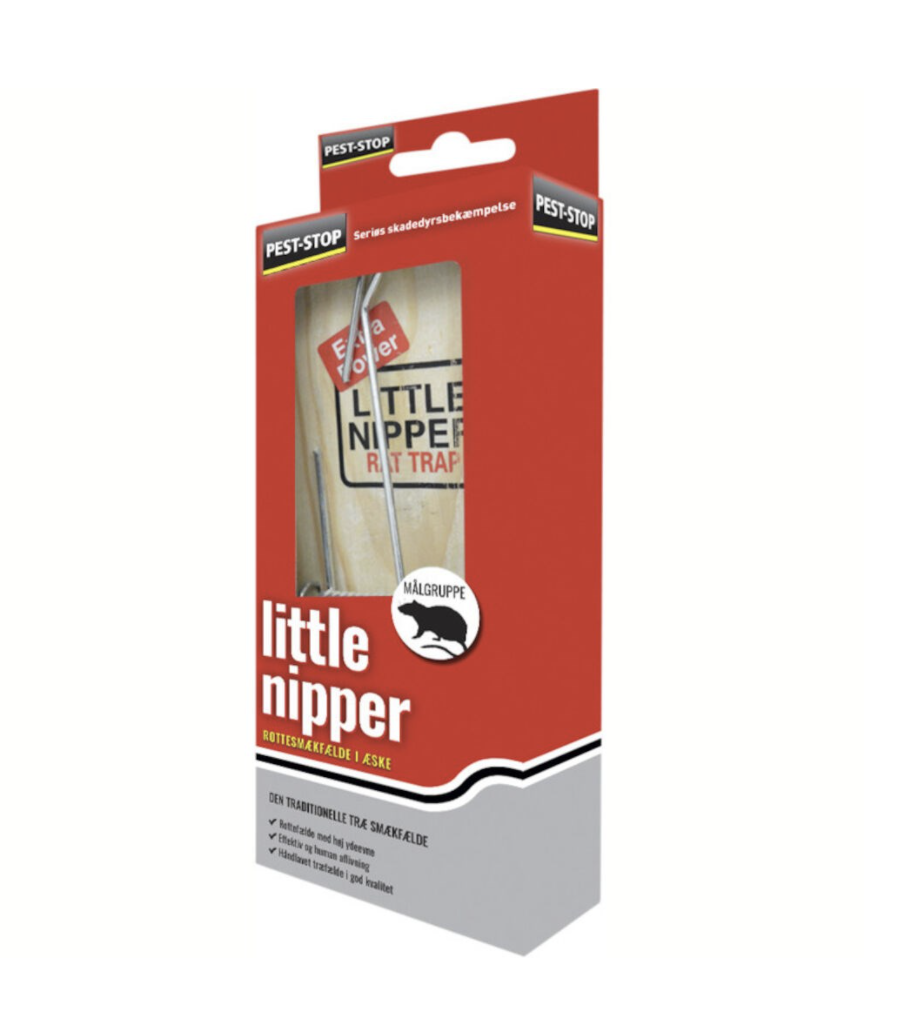 LITTLE NIPPER ROTTEFÆLDE - Mus, Rotter og Muldvarp - KELAX ApS