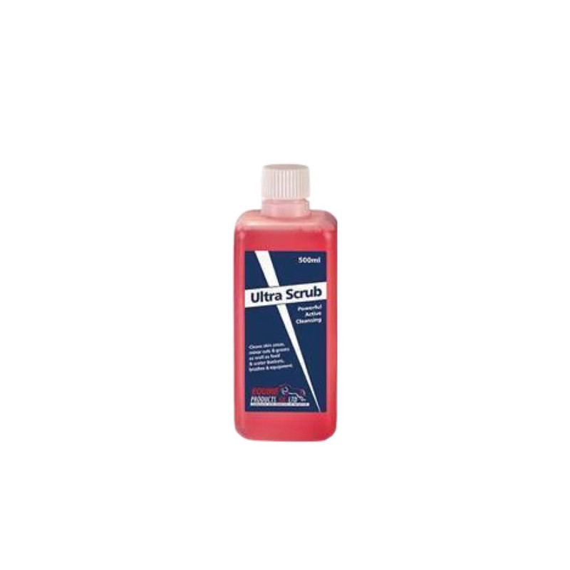 Ultra Scrub klorhexsæbe/shampoo 500 ml - Salka Horse - KELAX ApS